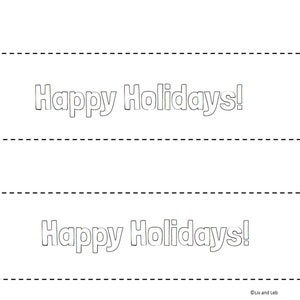 Christmas Tree Craft- Printable Hat - Etsy