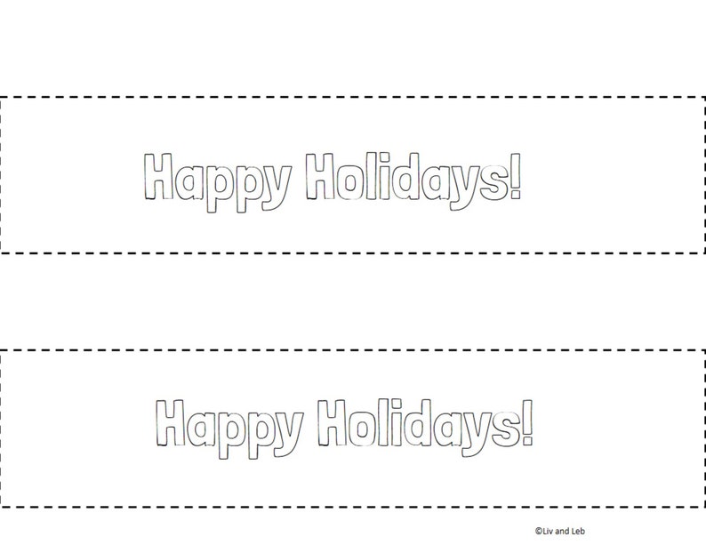 Christmas Tree Craft- Printable Hat - Etsy