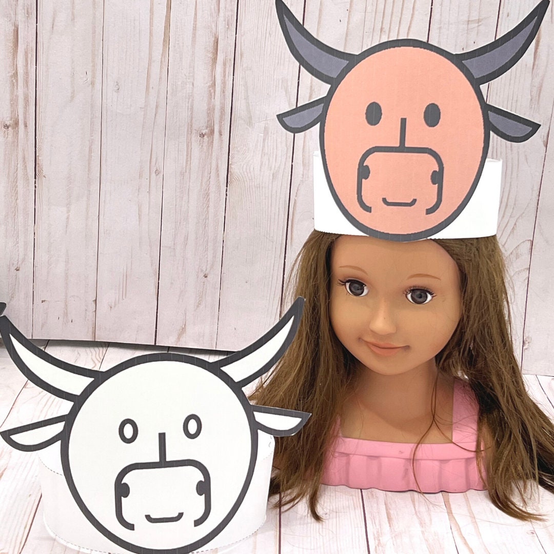 Chinese New Year Zodiac Animal Paper Hats - Etsy