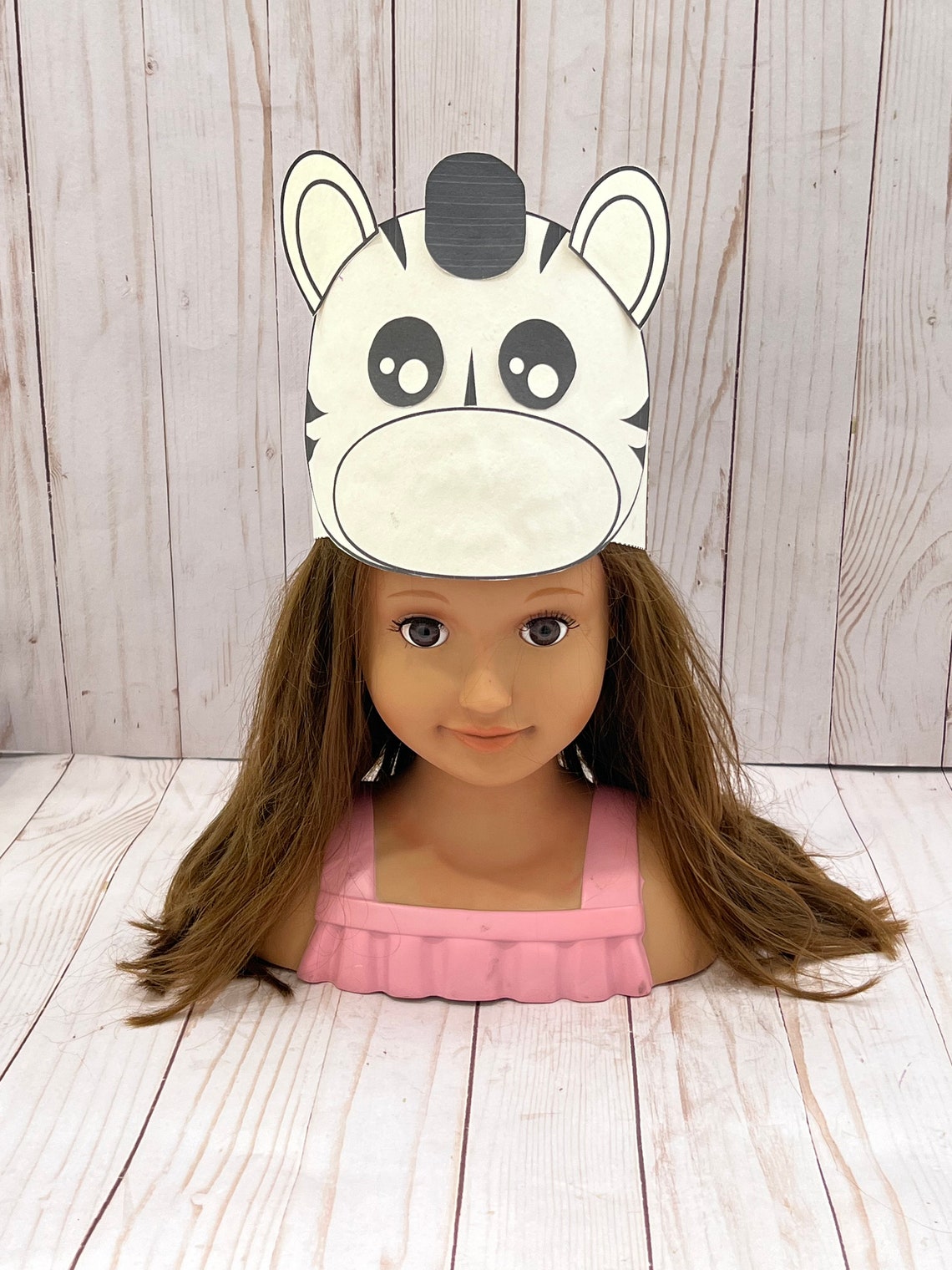 Zoo Animal Paper Crown, Zoo Animal Paper Craft Safari Birthday Hats - Etsy