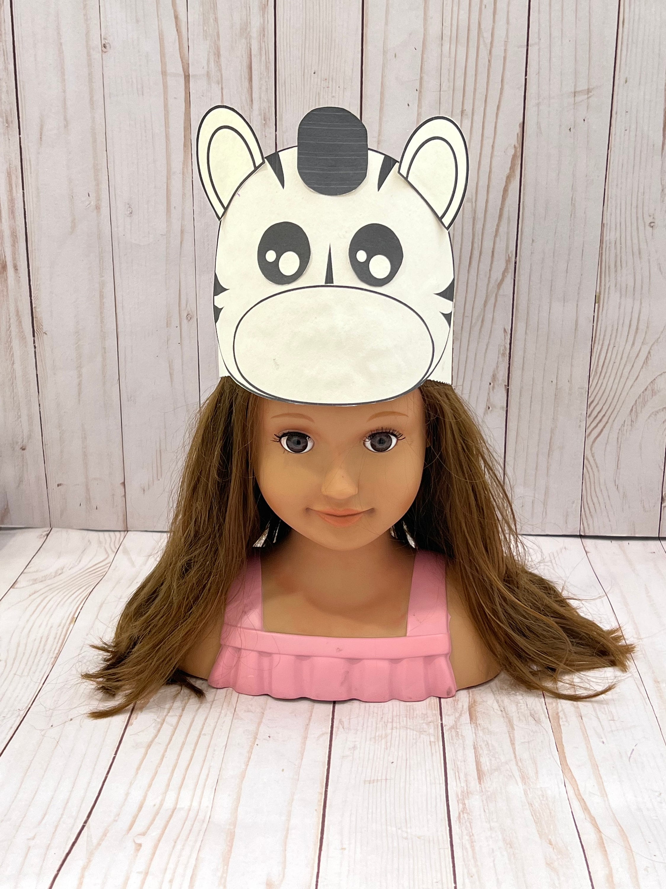 Zoo Animal Paper Crown, Zoo Animal Paper Craft Safari Birthday Hats - Etsy