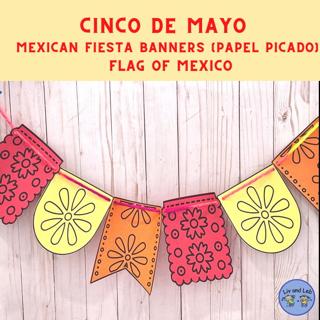Papel Picado Banner- Cinco De Mayo Fiesta Banner - Etsy