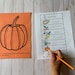 Pumpkin Life Cycle Kids Craft - Etsy