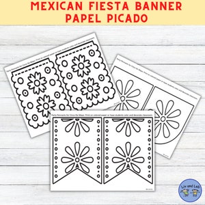 Papel Picado Banner- Cinco De Mayo Fiesta Banner - Etsy