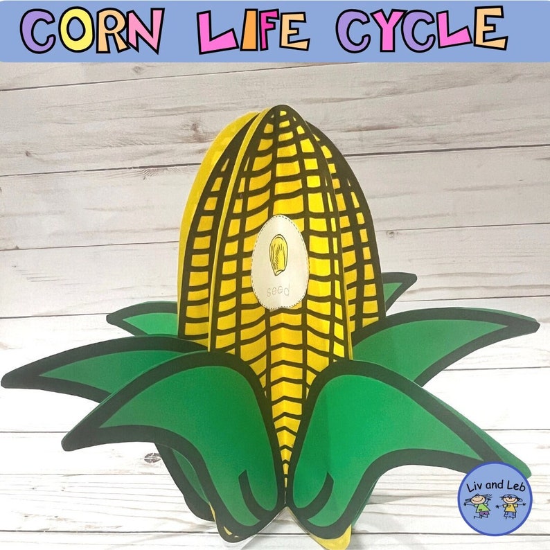 Plant Craft for Kids- Corn Craft - Etsy