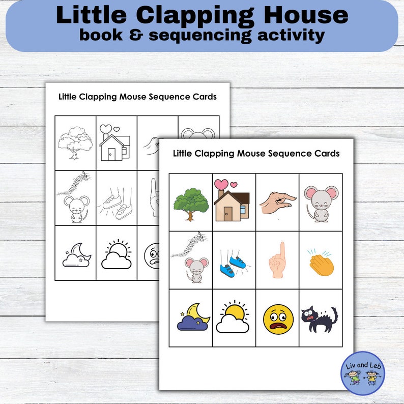 Nursery Rhyme Song Book and Sequence Activity - Etsy