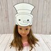 Snowman Paper Hat-crown-christmas-holiday Printable Craft - Etsy