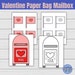 Valentine Mailbox Template - Etsy