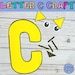 Letter C Craft- Alphabet Phonics Craft- Cat Craft - Etsy