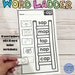 CVC Word Ladder: Early Reading, Word Families (printable) - Etsy