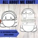 All About Me Craft- Back to School - Etsy