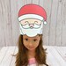 Santa Craft Paper Crown Christmas Hats Fro Kids - Etsy