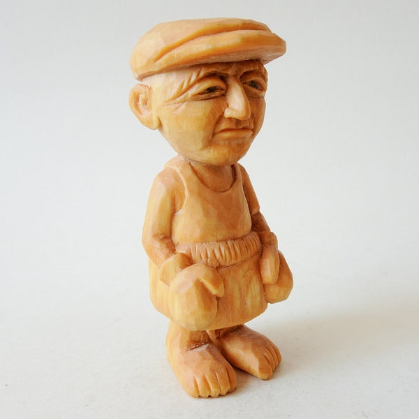Hand Carved Figurine - Etsy