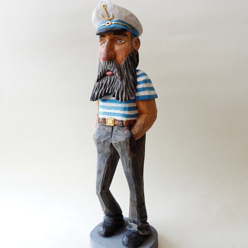 Carved Sailor - Etsy