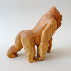 Wood Carving - Gorilla Figure - Hand Carved - Etsy