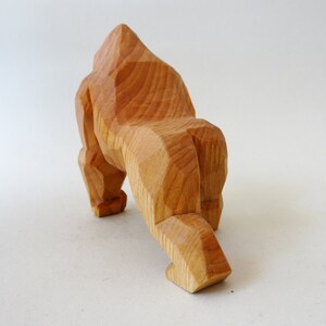 Wood Carving - Gorilla Figure - Hand Carved - Etsy