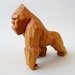 Wood Carving - Gorilla Figure - Hand Carved - Etsy