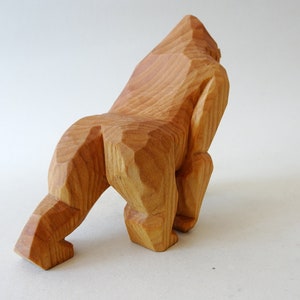 Wood Carving - Gorilla Figure - Hand Carved - Etsy