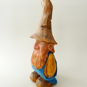 Wood Carving - Figure of Hillbilly With Tall Funny Hat - Hillbilly ...