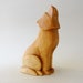 Wood Carving - Hand Carved Figure of A Howling Wolf - Home Decoration ...