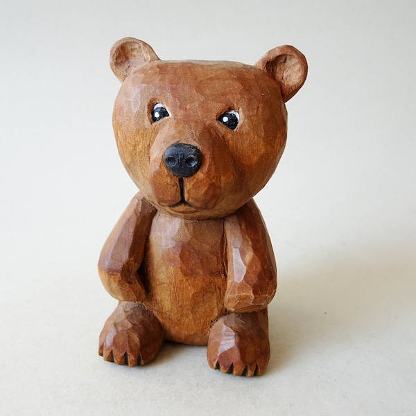 Hand Carved Bears - Etsy