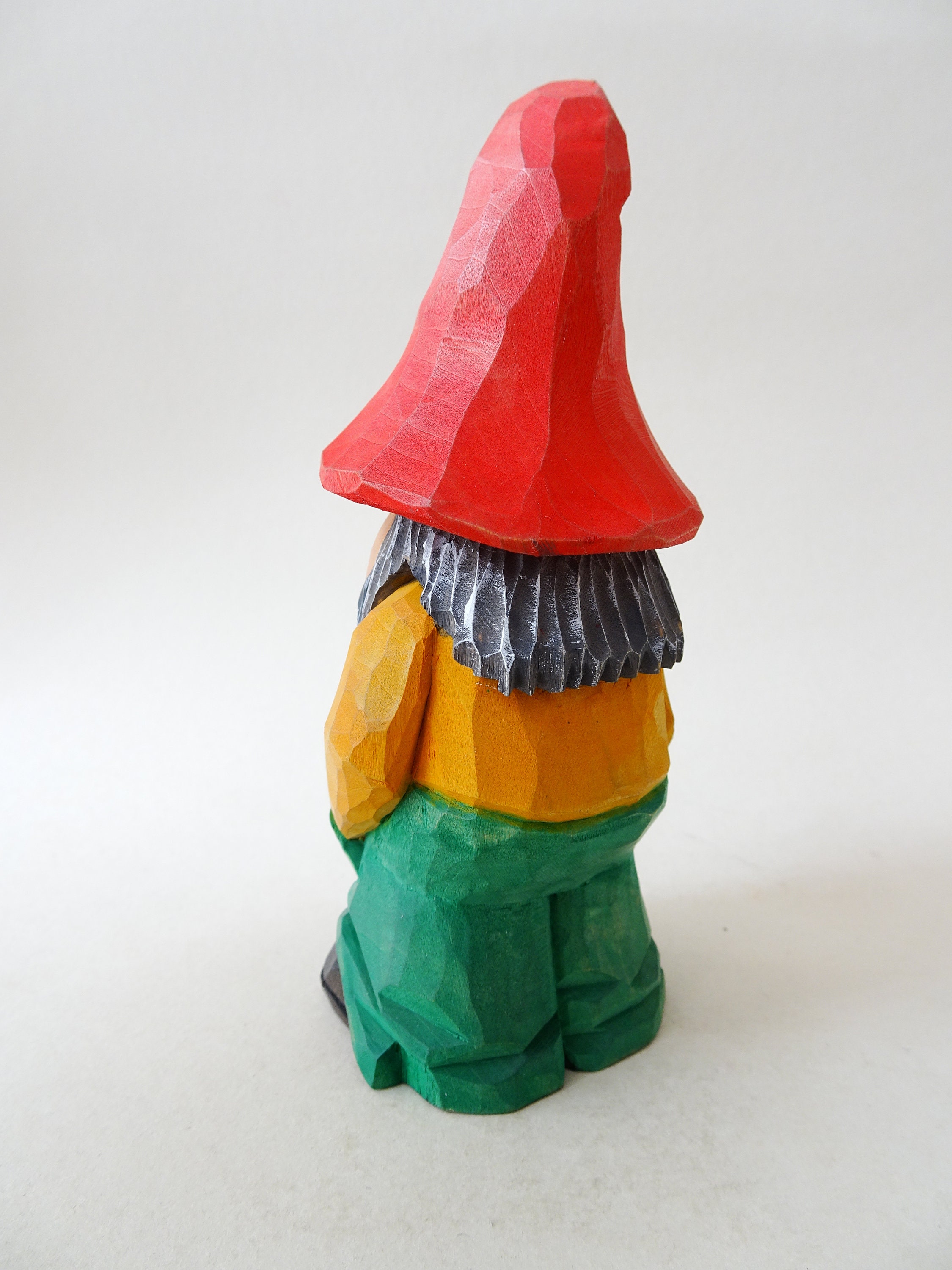 Wood Carving Hand Carved Gnom Elf Figure - Etsy