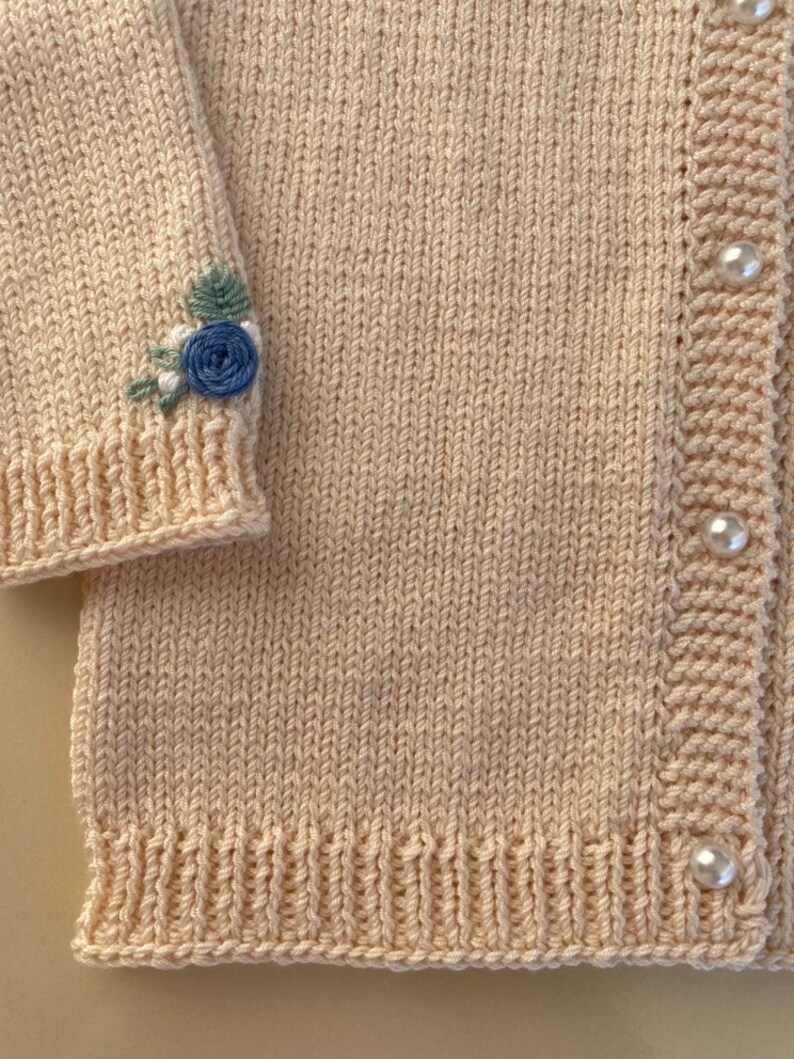 Personalized Baby Girl Cardigan Letter Embroidered Cardigan - Etsy