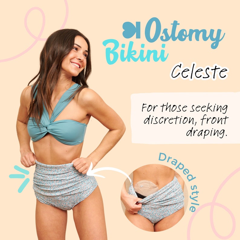 Ostomy Swimwear Colostomy Bag Covers For Swimming Ileostomy Bag