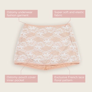 Ostomy Wrap Lace for Women | SIIL Mia Stoma Bag Cover | Colostomy ...