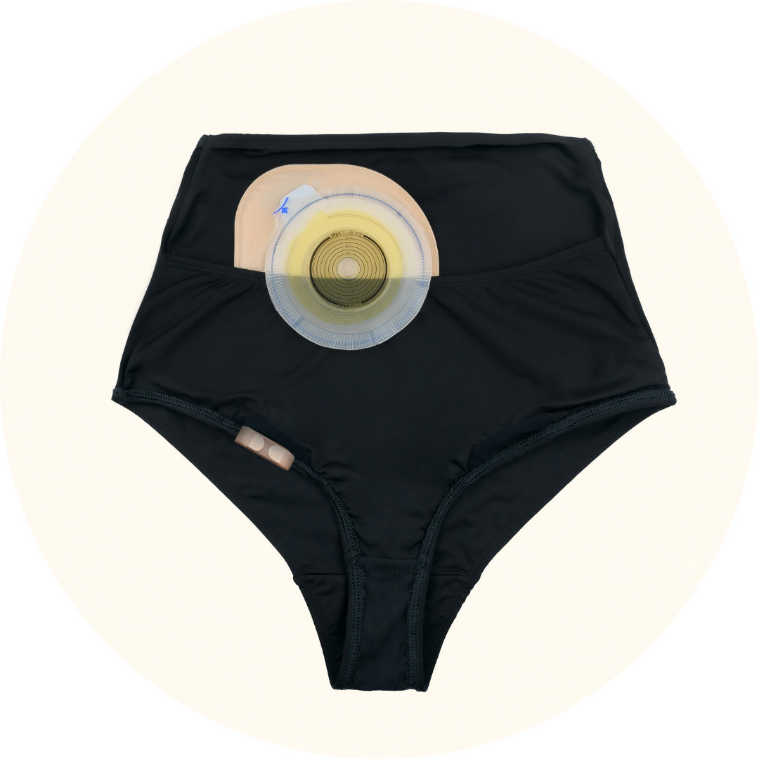 Ostomy Swimwear - BABY DOLL - Summer With Confidence | Colostomy Bag Covers for Swimming ...