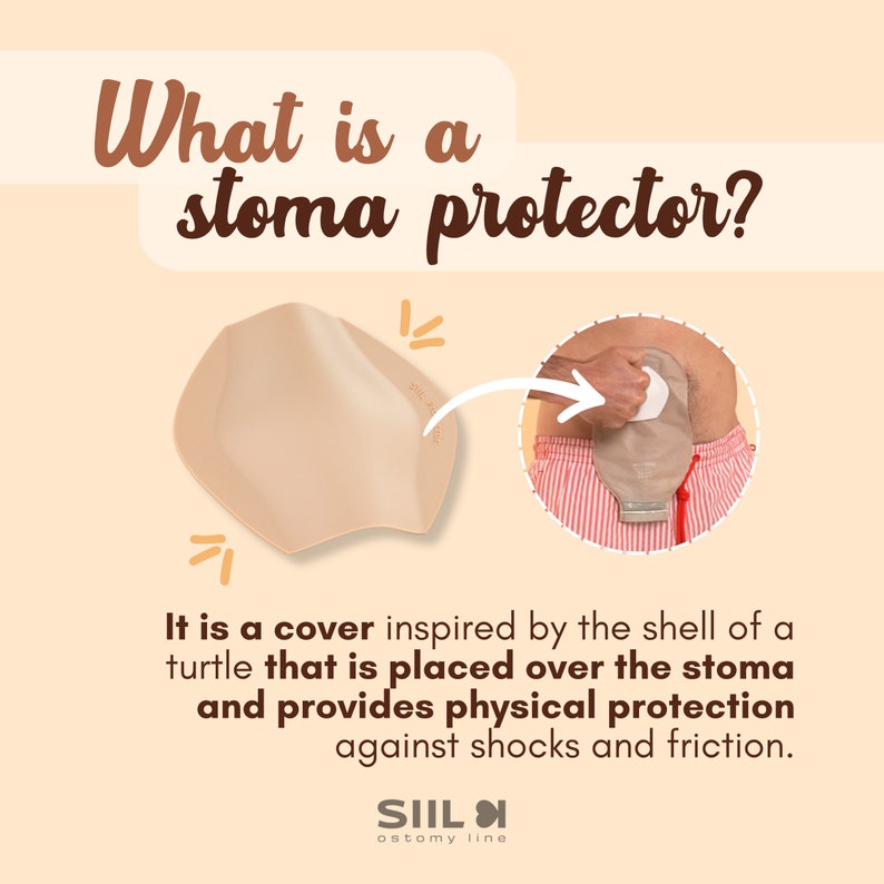 SIIL Ostomy Stoma Guard | Protective Colostomy & Ileostomy Shield - Etsy
