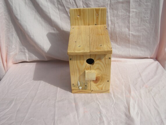 Handmade Wooden Bird Box - Etsy