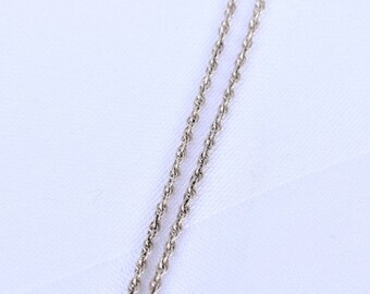 835 Silver Chain - Etsy