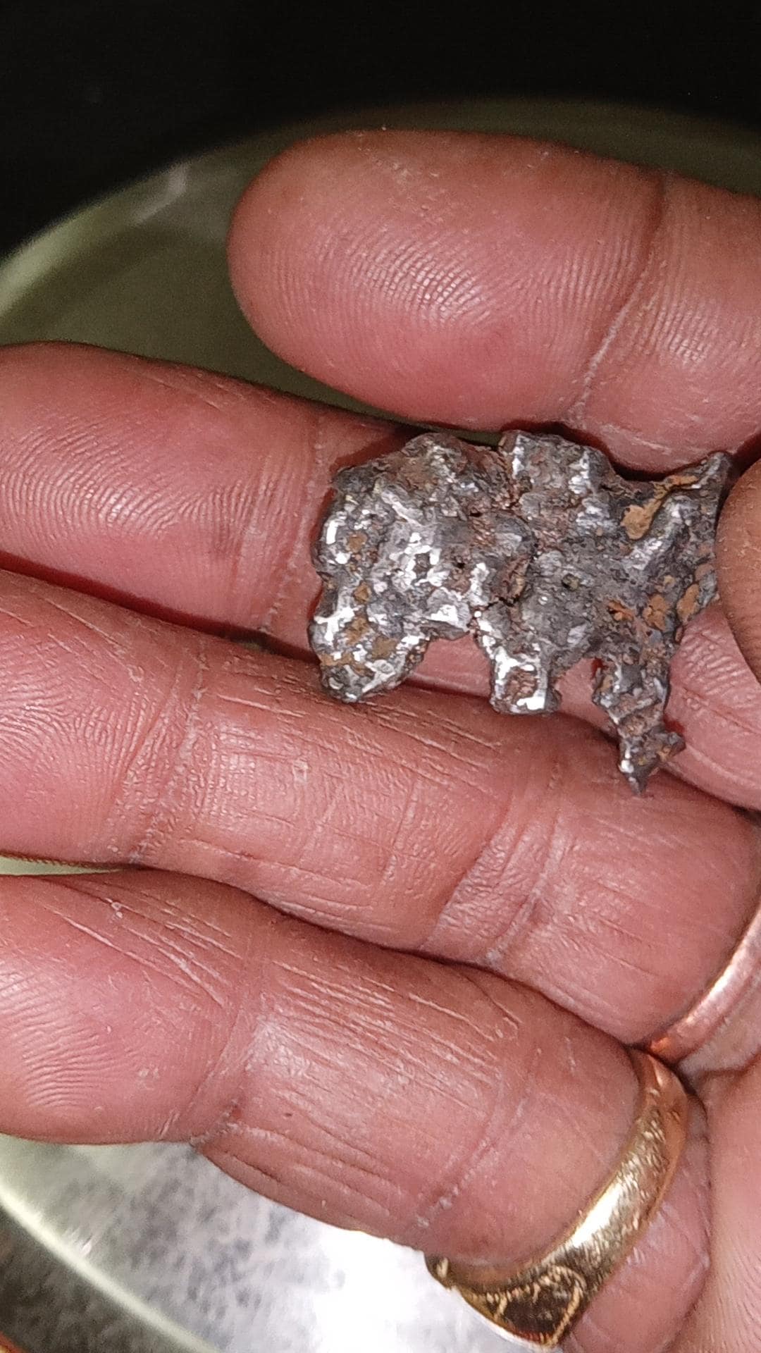 10 Grams Native Palladium Gold & Nickel Electrum Minerials Collector ...