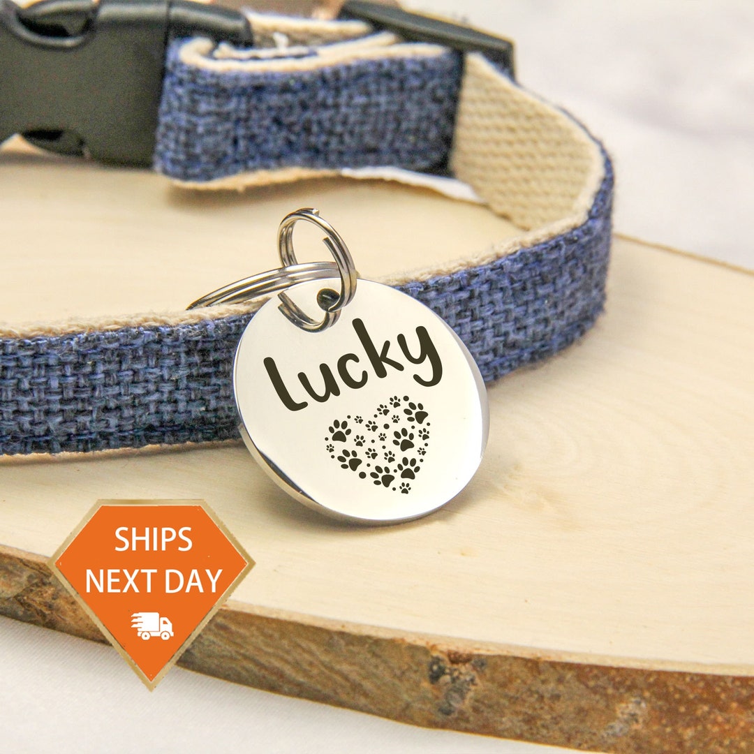 Dog Name Tag Personalized Dog Tag Custom Pet Tag Customized - Etsy