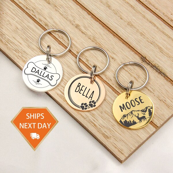 Custom Pet Idtag - Etsy