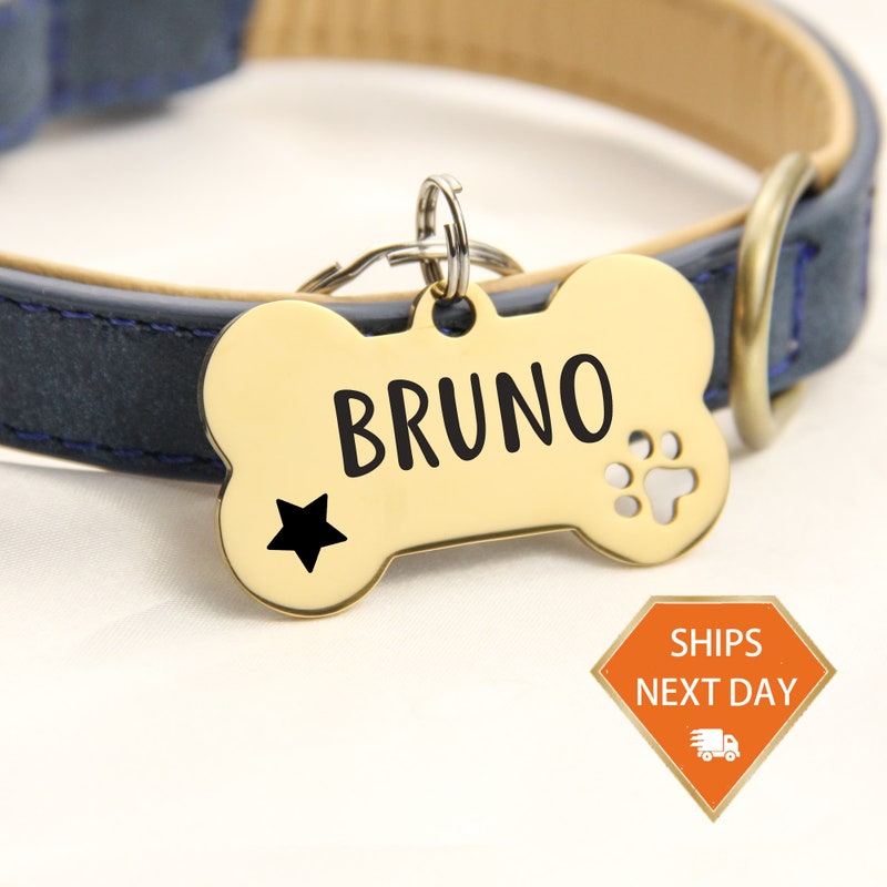 Silver Dog Tag - Etsy