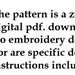 Brother PE770 Sewing and Embroidery Machine Cover/ Mat Pattern Pdf ...