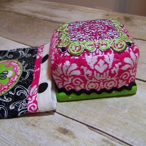 Pin Cushion Thread Catcher, PDF Pattern, Sewing Pattern, Sewing Pattern ...