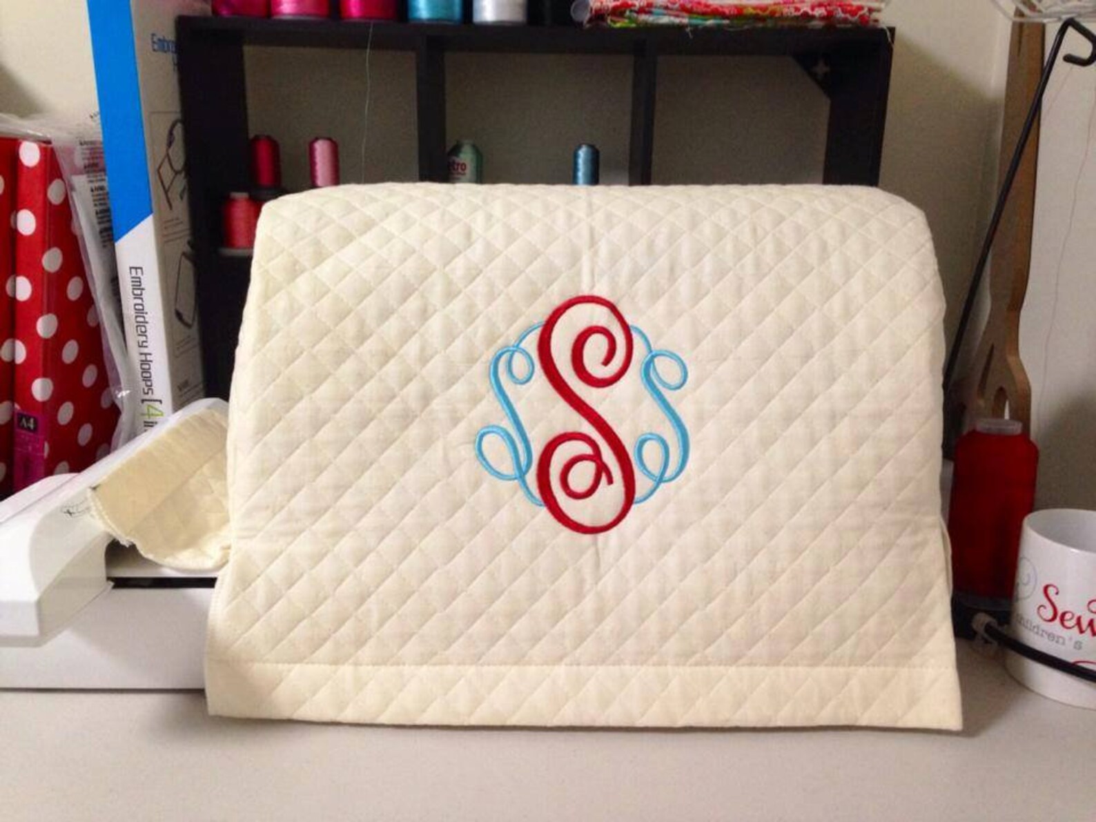 Brother PE770 Sewing and Embroidery Machine Cover/ Mat Pattern Pdf ...