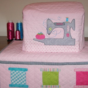 Singer, Featherweight, 221, Sewing Machine Cover, Bed Cover and ...