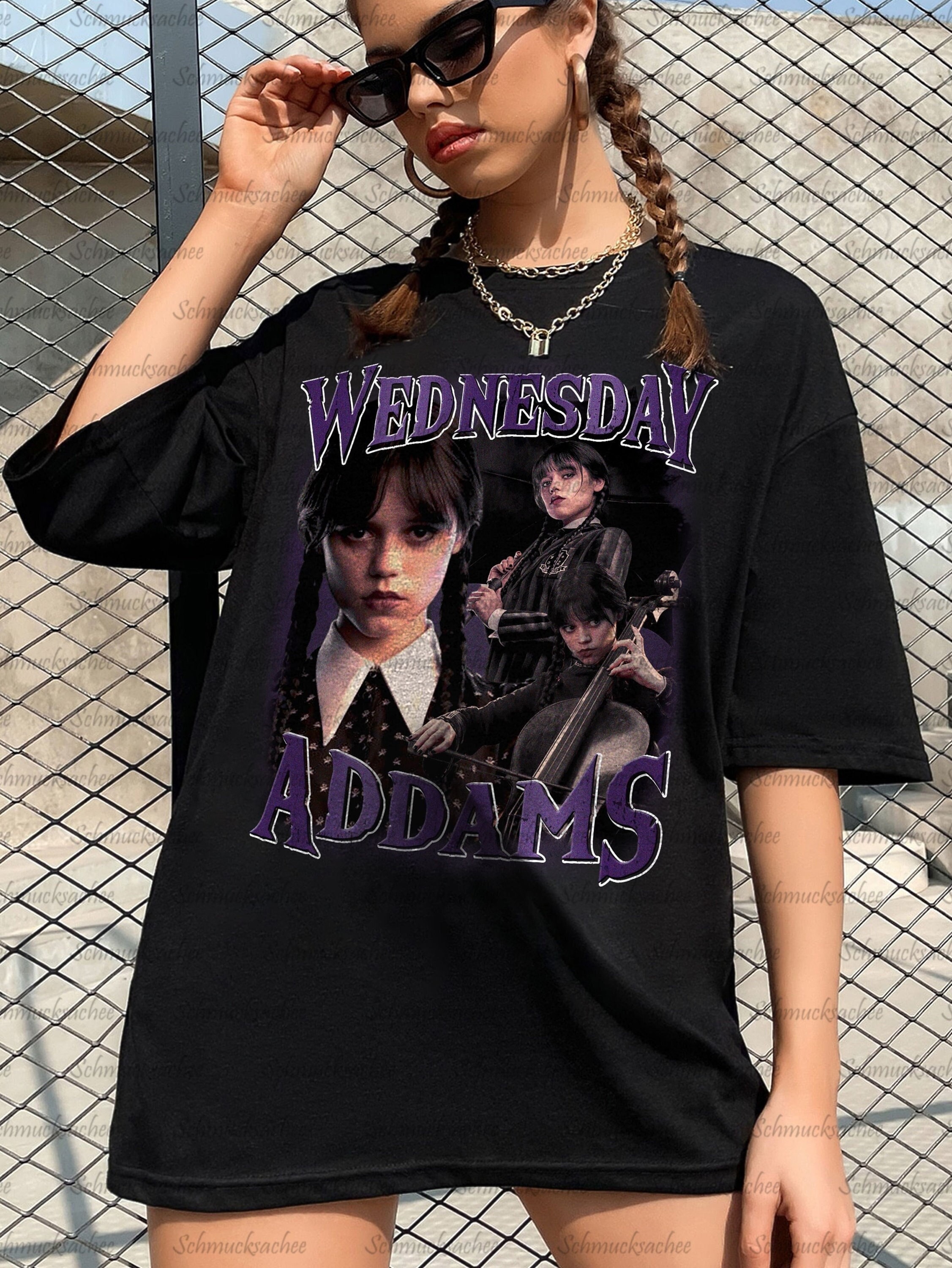 Wednesday Addams Vintage T Shirt, The Addams Family T-shirt sold by ...
