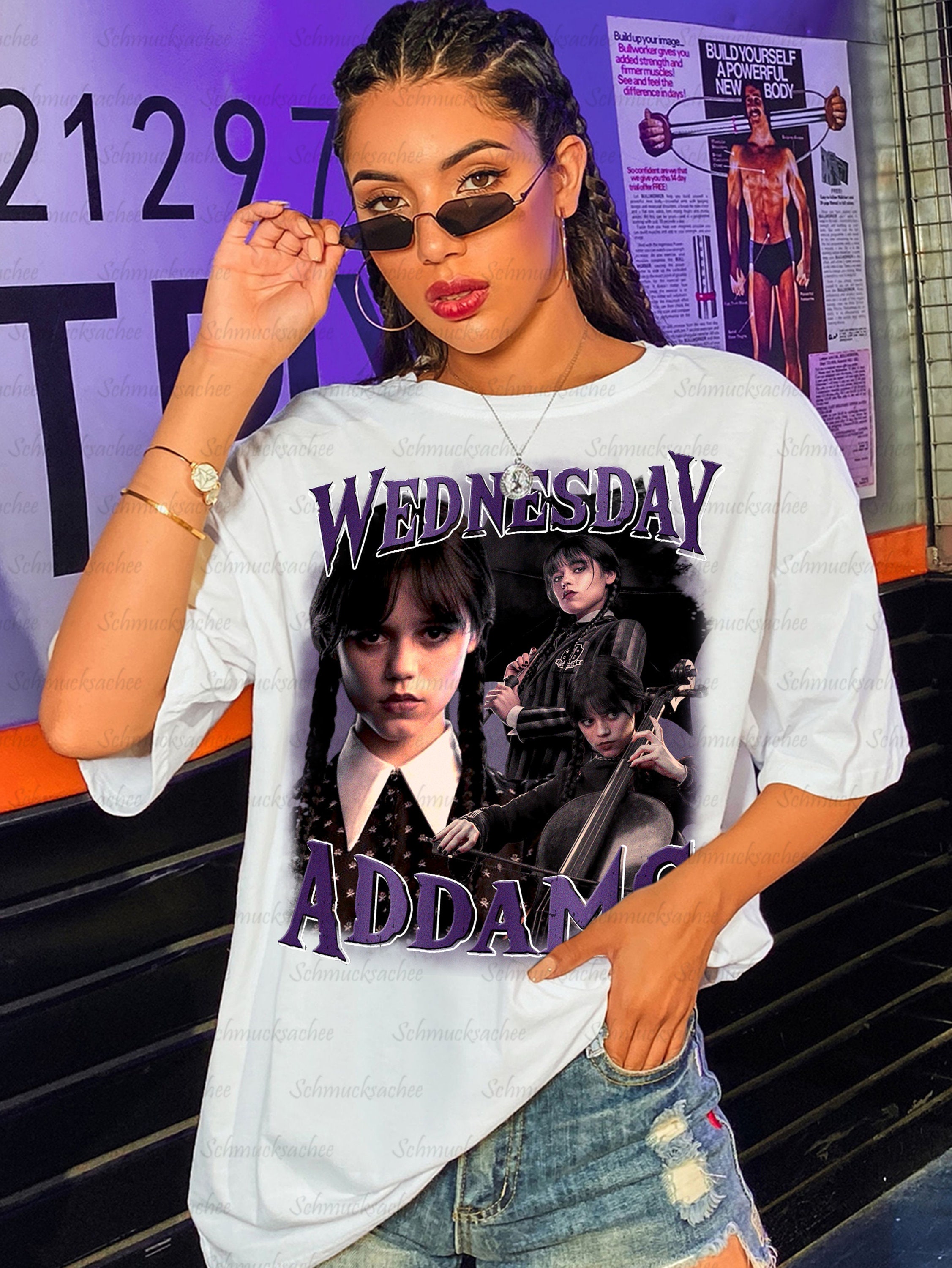 Wednesday Addams Vintage T Shirt, The Addams Family T-shirt sold by ...