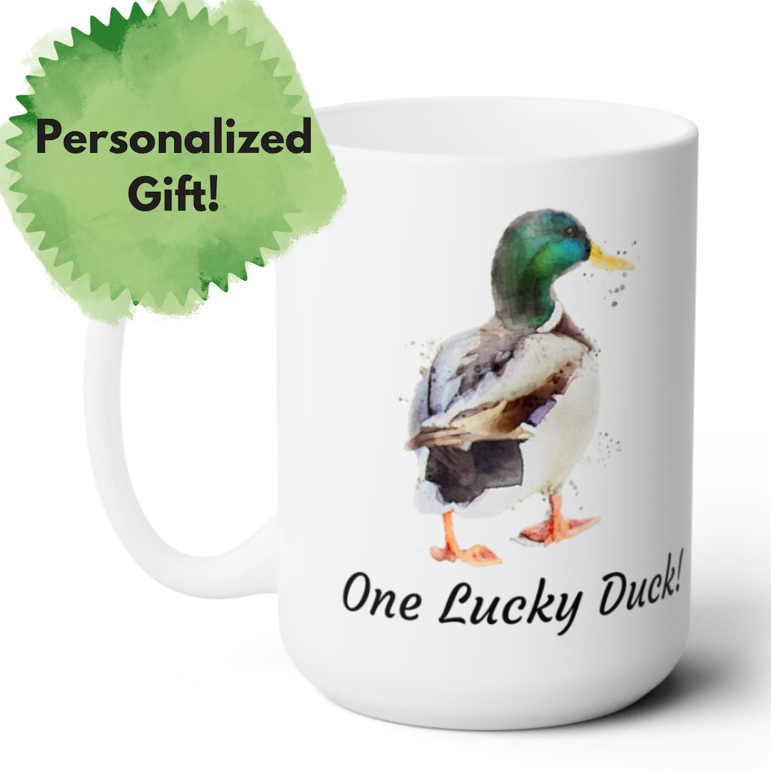 Personalized Mallard Duck Mug, Custom Mallard Duck Mug, Custom Duck Mug ...