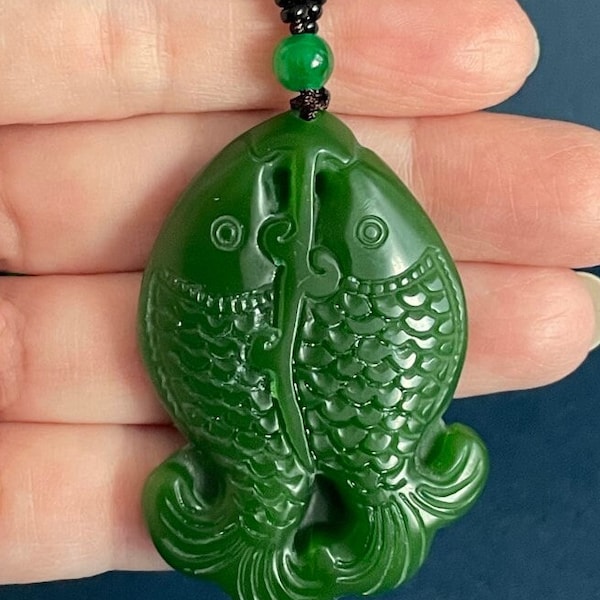 Jadeite Fish - Etsy