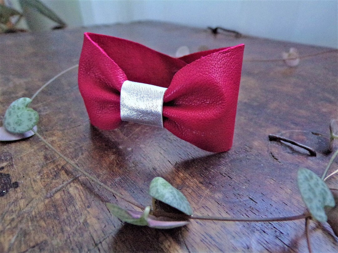 Handmade Leather Strap / Cuff French Handmade Creation - Etsy