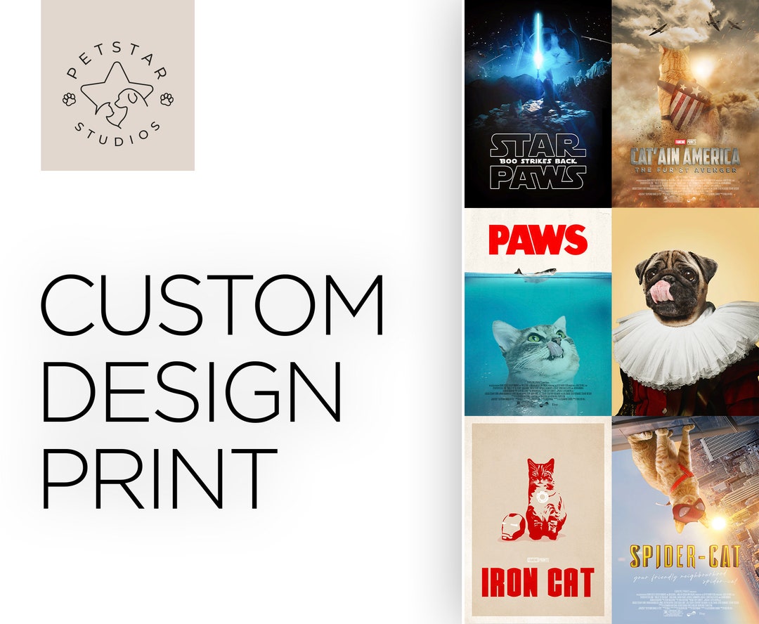 Custom Personalised Funny Poster Personalised Art Portrait - Etsy