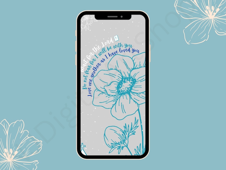 7 Christian Bible Verse iPhone Wallpaper - Etsy