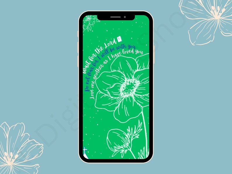 7 Christian Bible Verse iPhone Wallpaper - Etsy