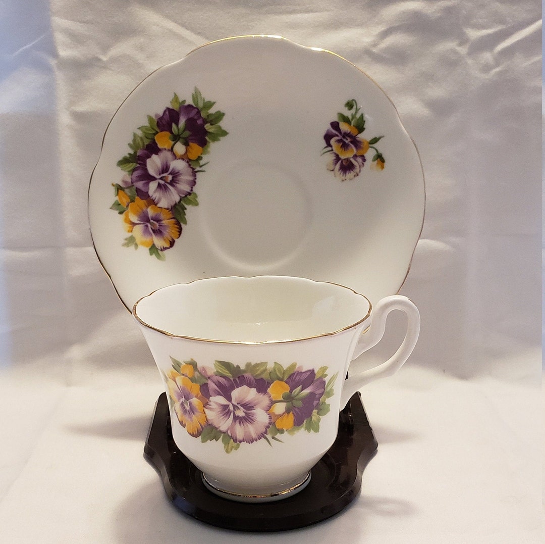 Royal Stuart - Spencer Stevenson - Bone China Cup and Saucer Set - Etsy